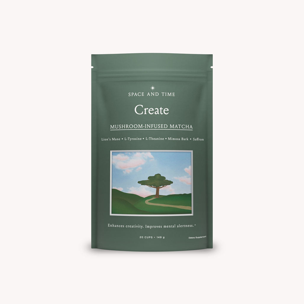 CREATE Matcha Blend – Nootropic & Delicious Matcha – Space and Time